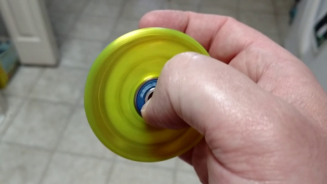 Liquid Fidget Spinner Prototype - YouTube