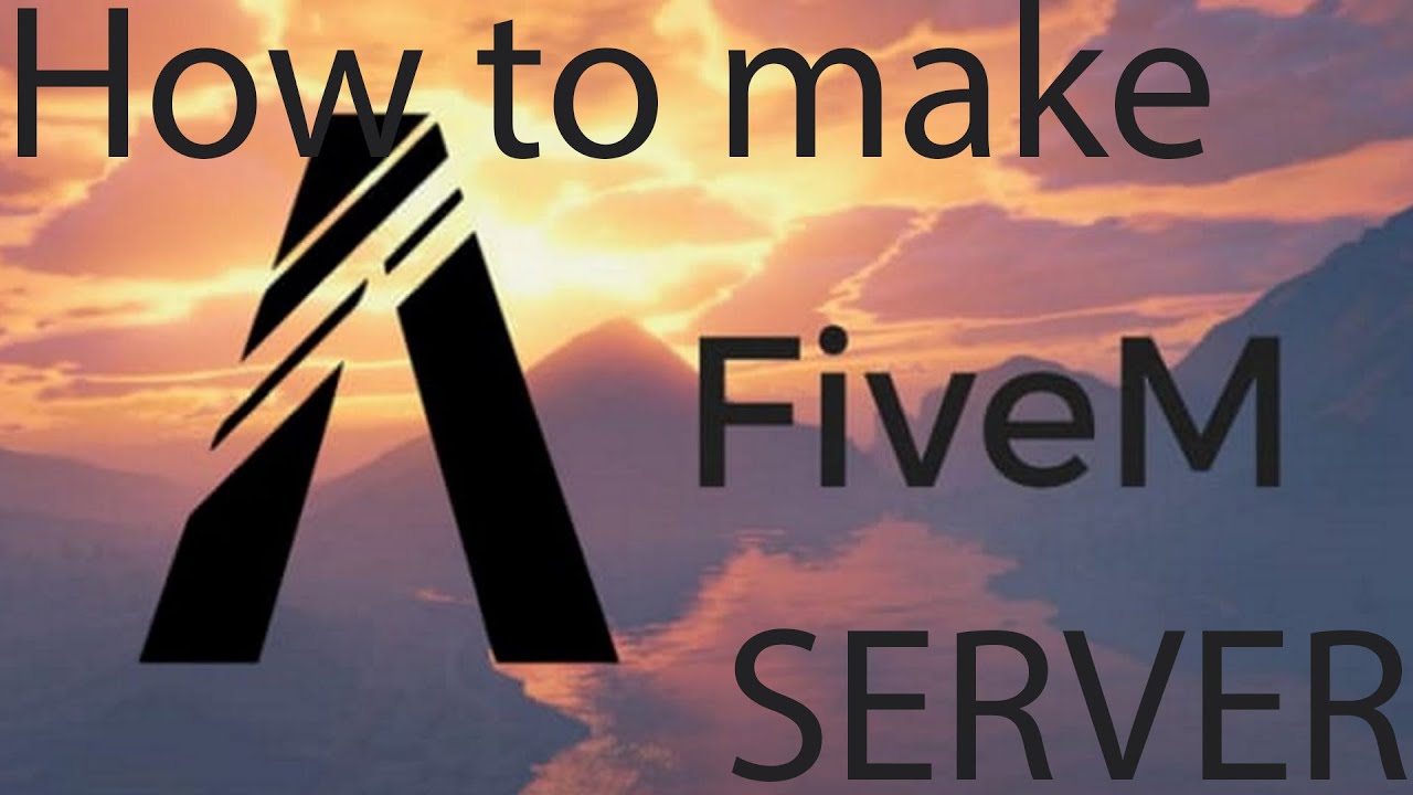 How to make and port forward FiveM Server - YouTube