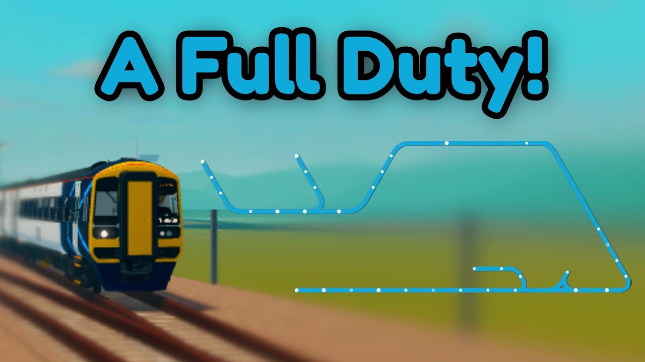DRIVING a CLASS 158 on a FULL DUTY! (again) - YouTube