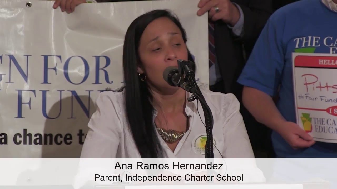 Ana Ramos Hernandez, parent, Independence Charter School - YouTube