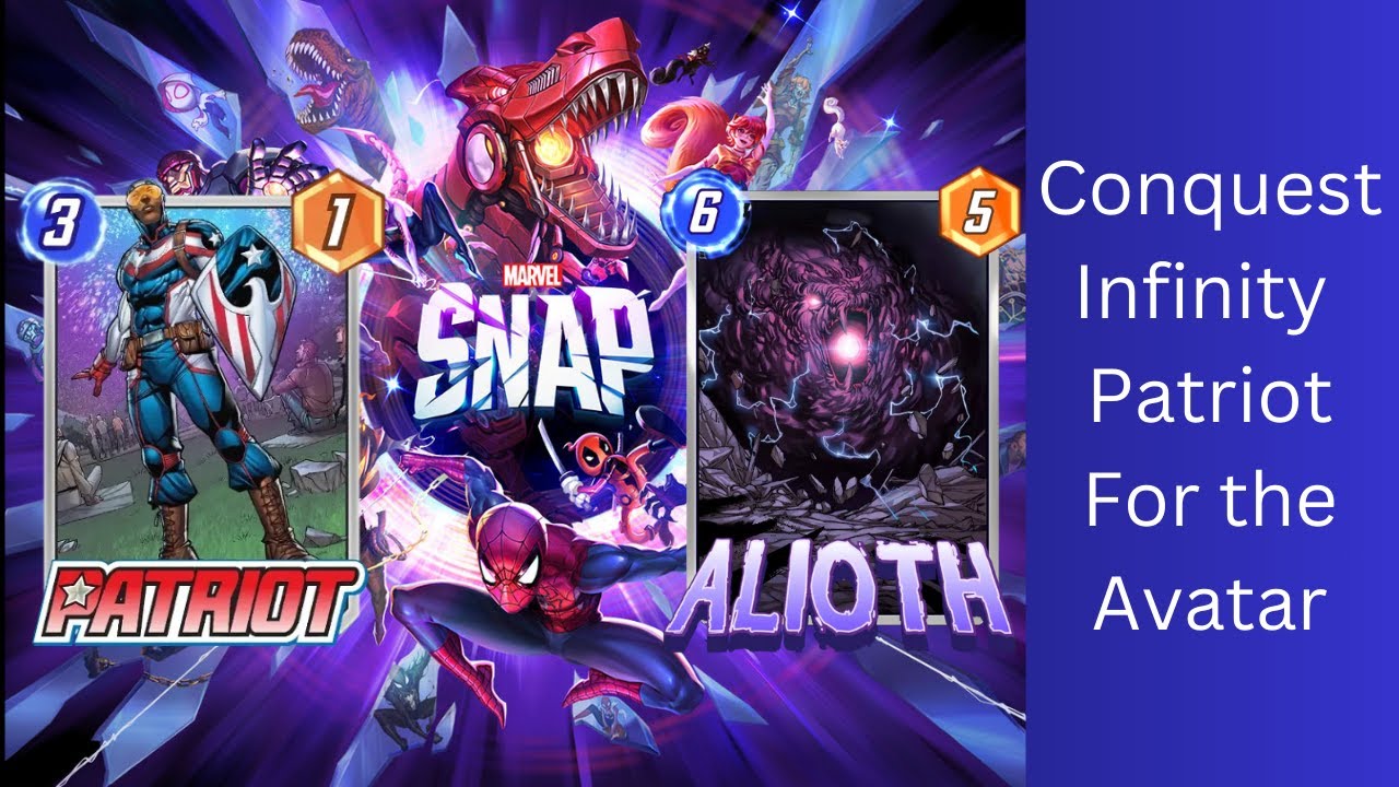 Marvel Snap Iron Patriot Infinity Conquest Victory with Patriot - YouTube