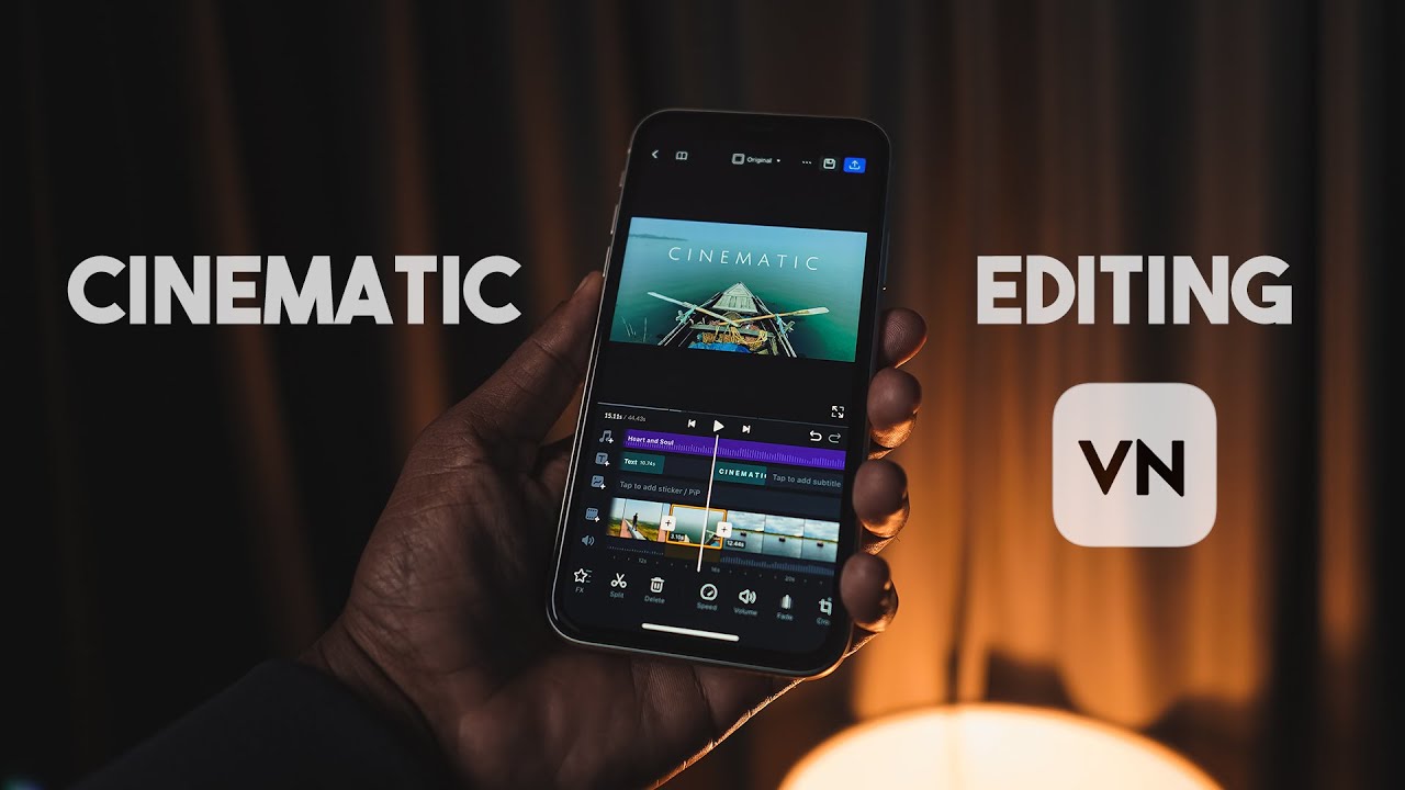 Cinematic Video Editing in VN Video Editor - 4 Step Cinematic Video ...