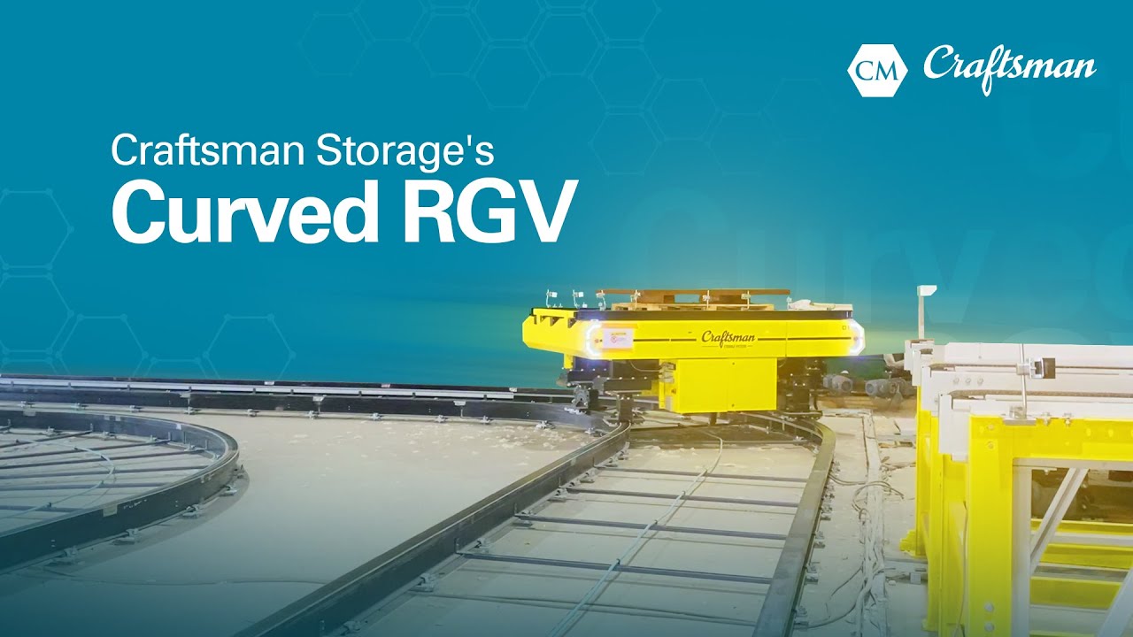Craftsman Storage's Curved RGV - Sorting and Transfer Vehicle System ...