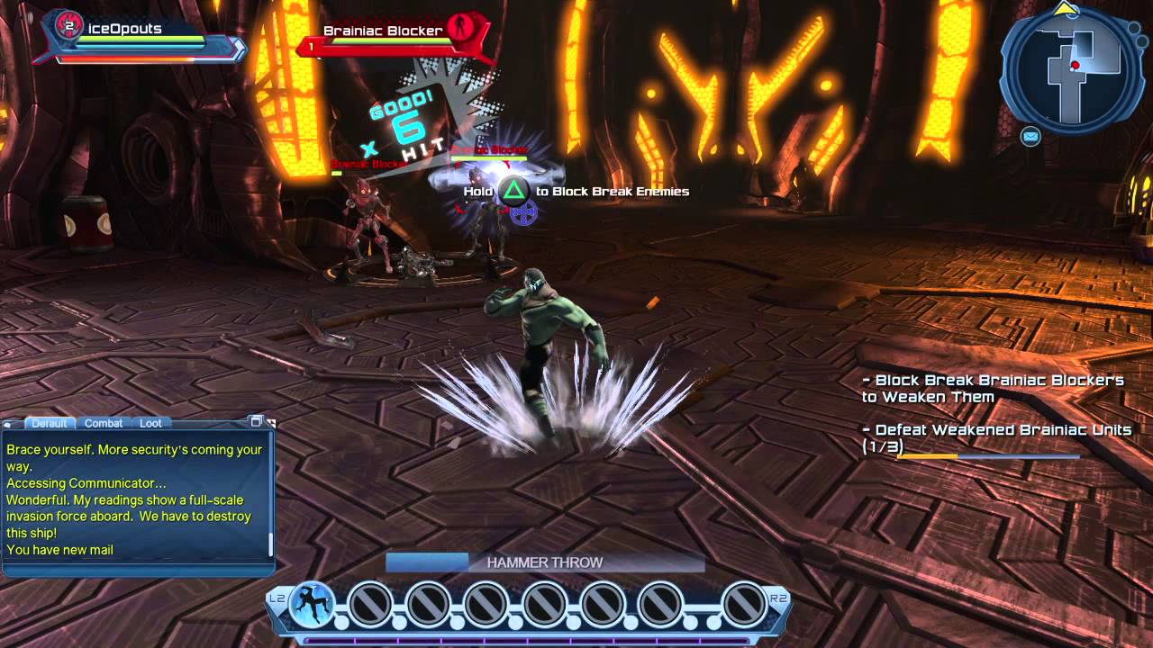 DC Universe ice power - YouTube
