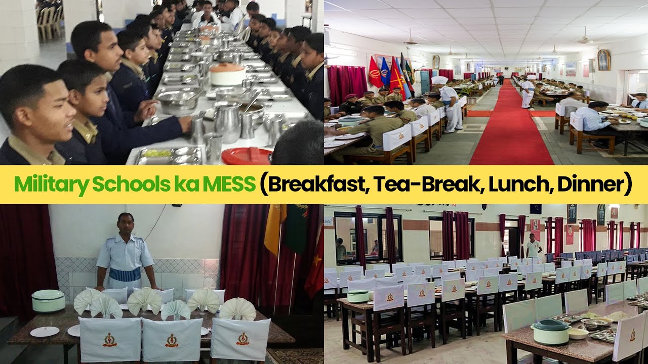 Rashtriya Military School Mess Food (Breakfast, Tea-Break, Lunch ...