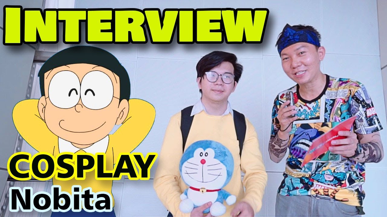 Wawancara dengan Cosplay Nobita di Hublife (daripada bosan MAEN GAME ...