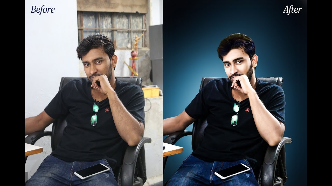 Smudge Painting Photo Effect - Photoshop CC Tutorial 2017 - YouTube