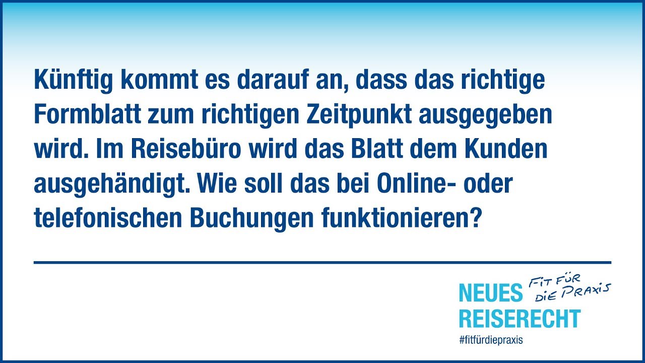 Neues Reiserecht: Michael Althoff zum Prozessmodell Folge 4 - YouTube