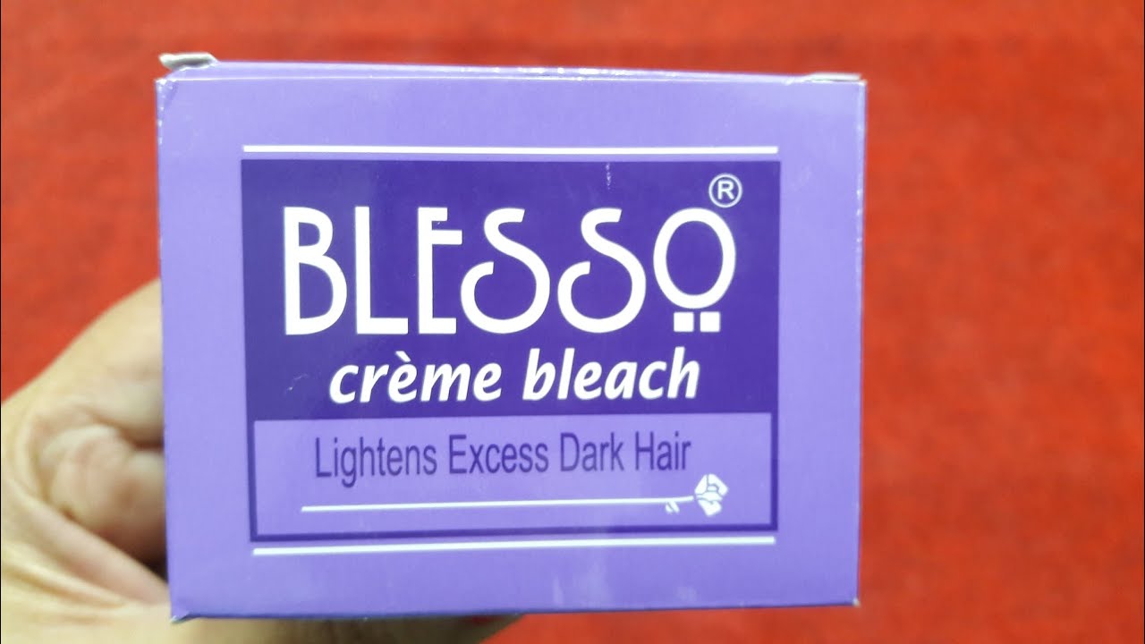 Blesso Cream Bleach ..Get White And Glowing Skin By Maria Ansari ...
