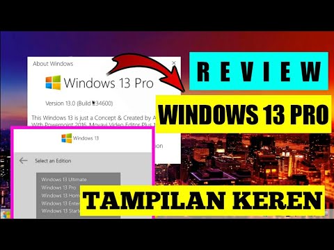 New Windows 13 Pro Paling Keren 2021 - YouTube