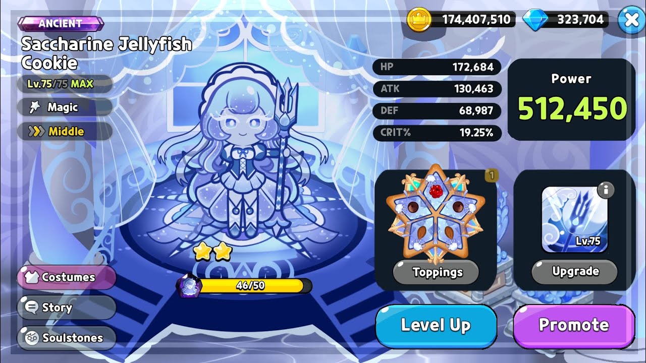 Saccharine Jellyfish Cookie Lobby Showcase || Cookie Run Kingdom ...