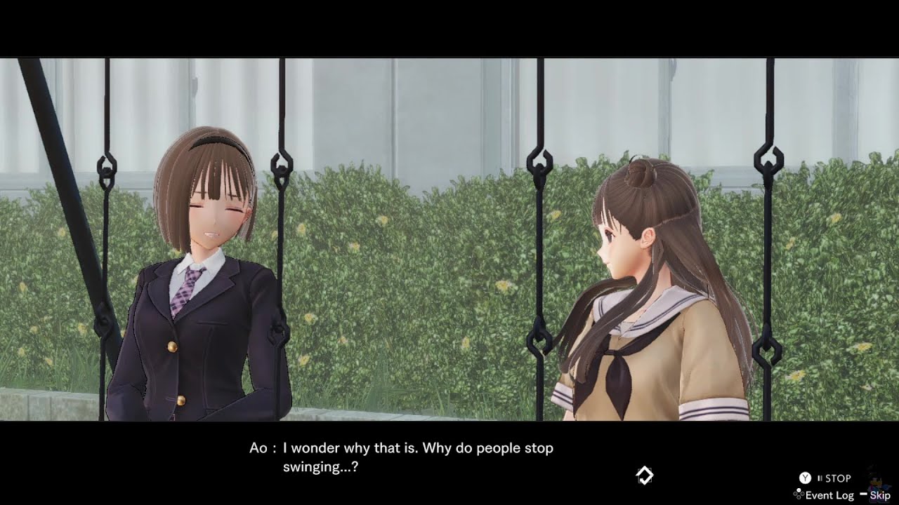 Blue Reflection: Second Light Ch. 6 (59)- Date with Rena and Hinako ...
