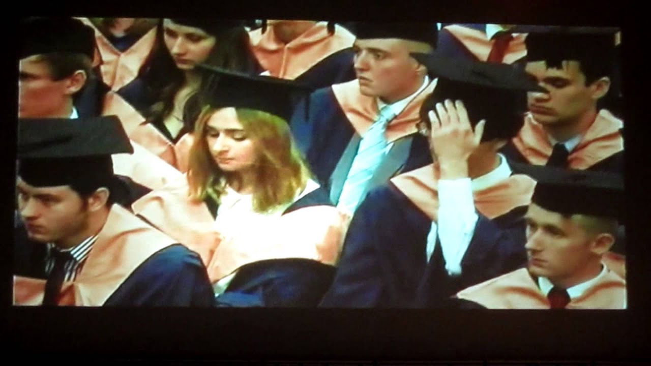 Class of 2013 - University Of East Anglia - Graduation Ceremony - YouTube