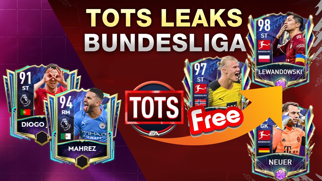 FIFA MOBILE 22 TOTS BUNDESLIGA PLAYERS LEAKS FIFA 22 MOBILE #fifamobile ...