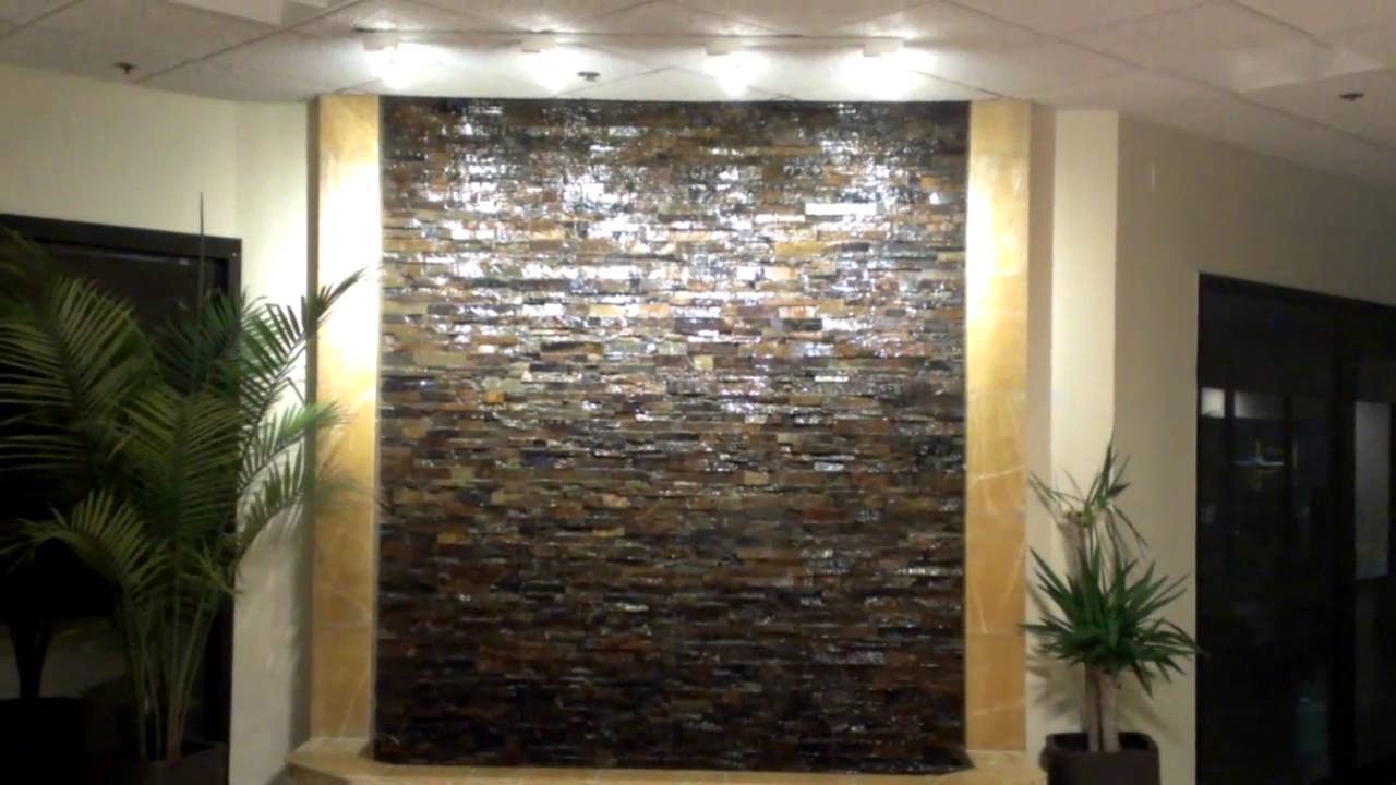 An In Wall Waterfall - YouTube