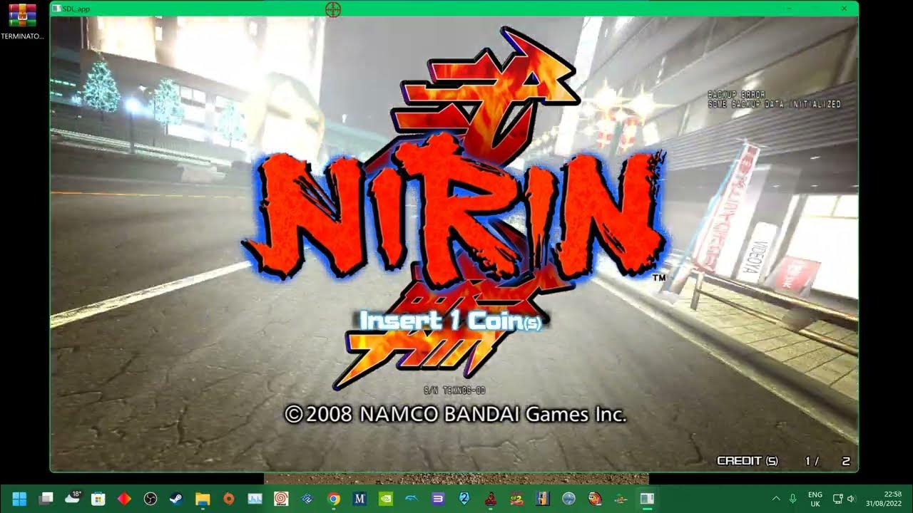 PC ARCADE - NAMCO - NIRIN - 2022 - TEKNOPARROT - 2022 4K UHQ - UK ARCADES - YouTube