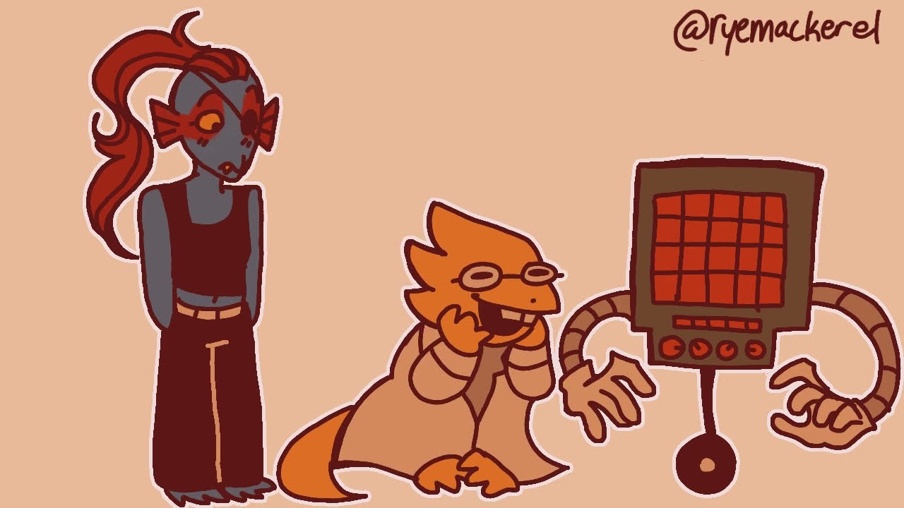 Alphys Talks About Girls Undertale Animation Youtube