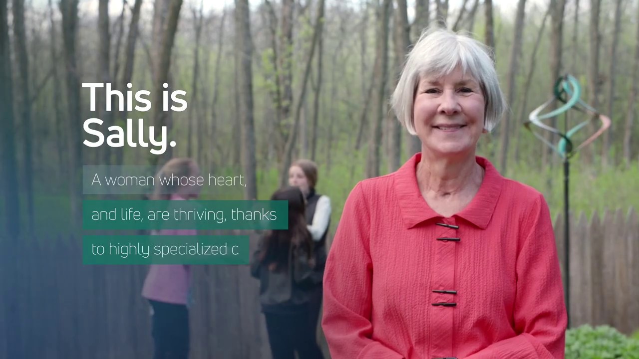 Meet Sally, a woman whose heart, and life, are thriving thanks to ...