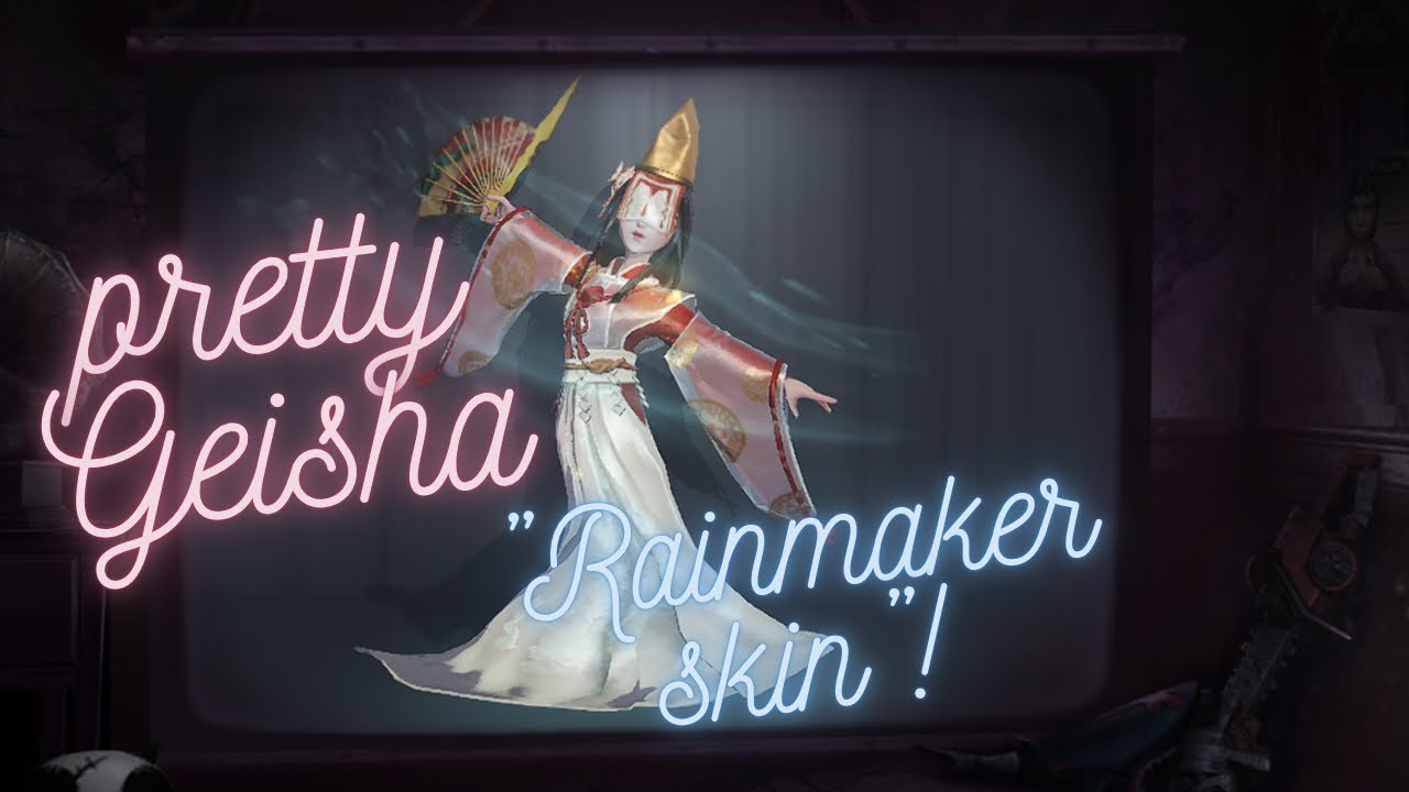[IDV] | Geisha pretty "rainmaker" skin | Gameplay #identityv #idvhunter ...