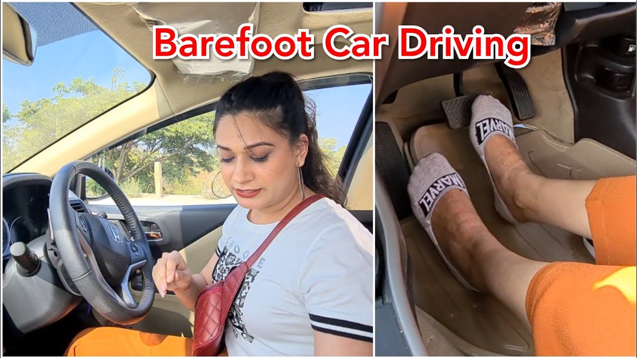 Barefoot Driving Experience | Honda City cvt #cardriving # ...
