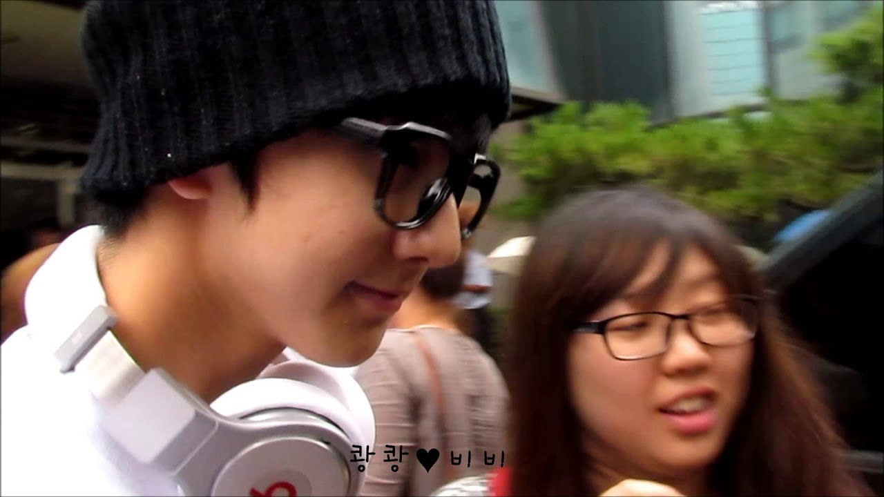 2011-08-12 MBLAQ - sweet smile~CheonDung^^ MUSIC BANK 音樂銀行下班 (天動框框/천둥쾅쾅 ...