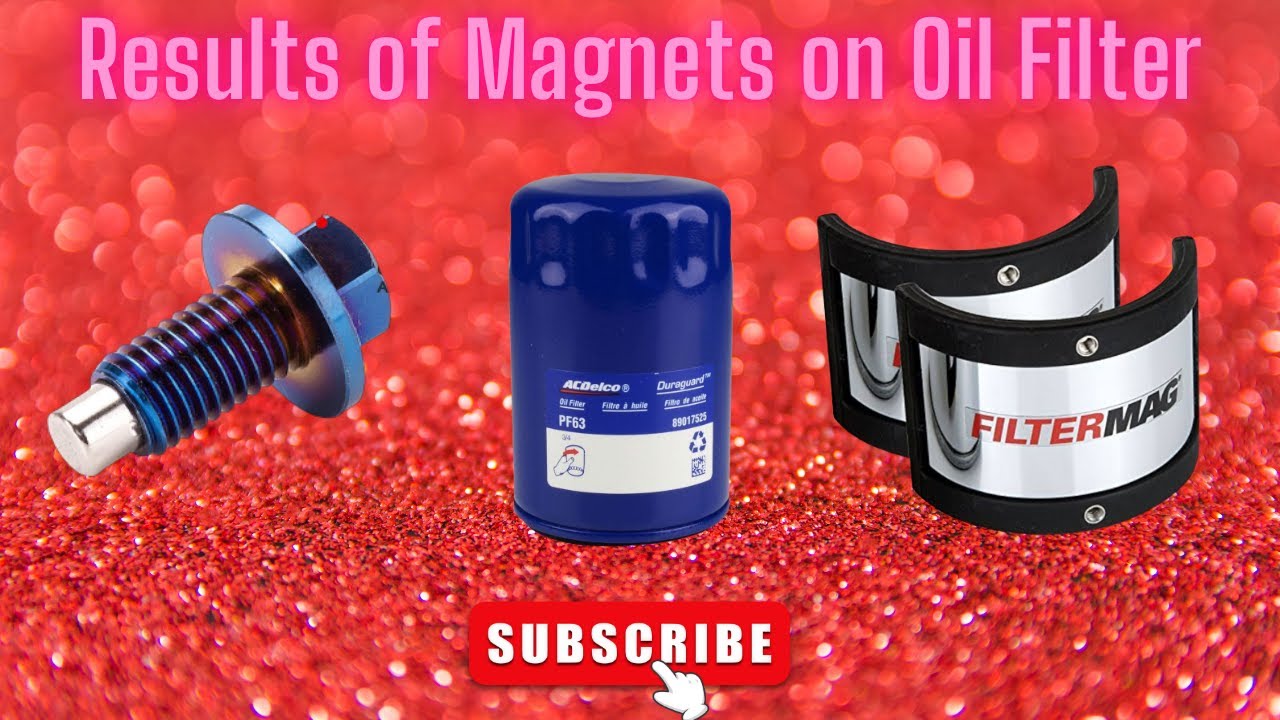 Results from using magnets on my oil filter. Check it out - YouTube