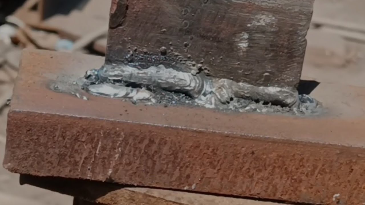 6013 stick welding problem fixed - YouTube