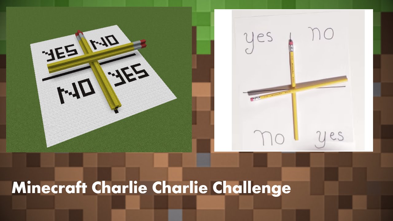 Minecraft: Charlie Charlie Challenge - YouTube
