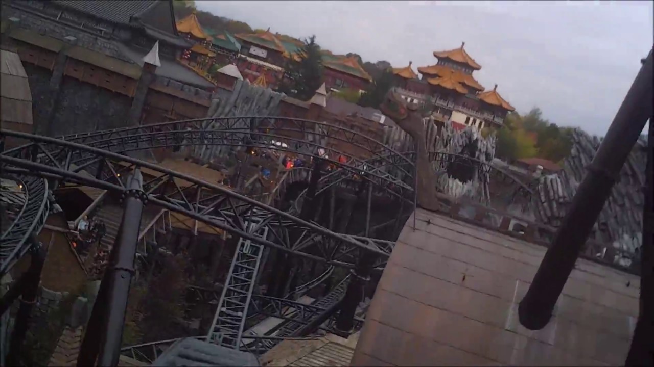 Taron Roller coaster POV, Phantasialand - YouTube