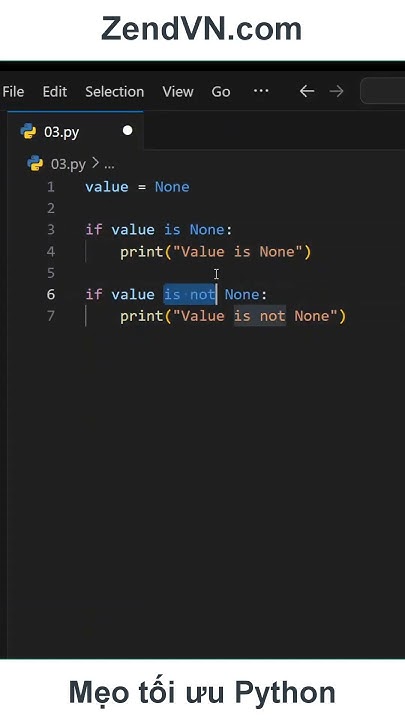 Mẹo tối ưu mã nguồn Python - 03 #python #hoclaptrinh #cntt #laptrinhpython #congnghethongtin ...