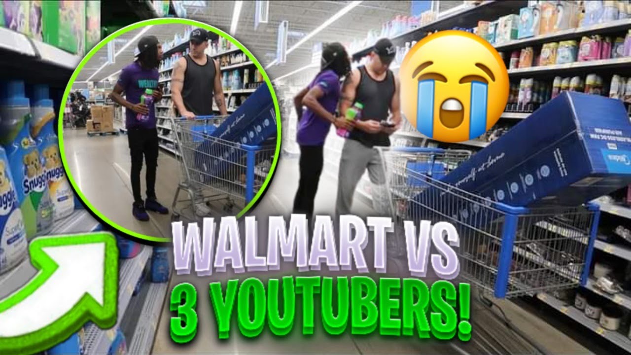 WALMART VS 3 YOUTUBERS *GONE WRONG* - YouTube