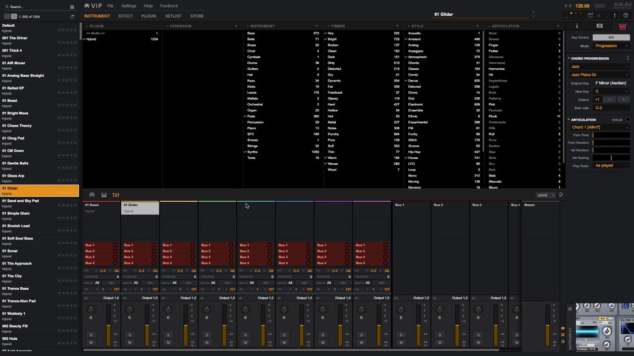 Akai Pro MPK mini mkII and MPK mini Play - Setup with VIP - YouTube
