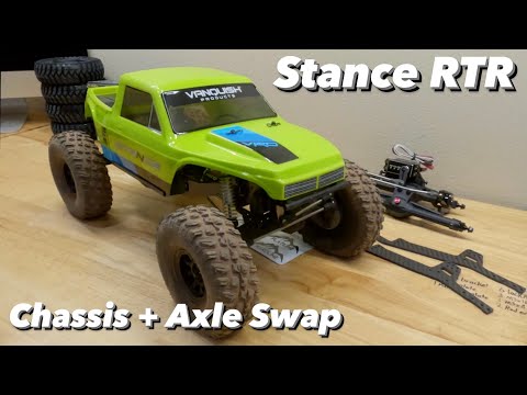 Vanquish VRD Build! Chassis and Axle Swap - Brazin Scale Hardline @BrazinScaleRC