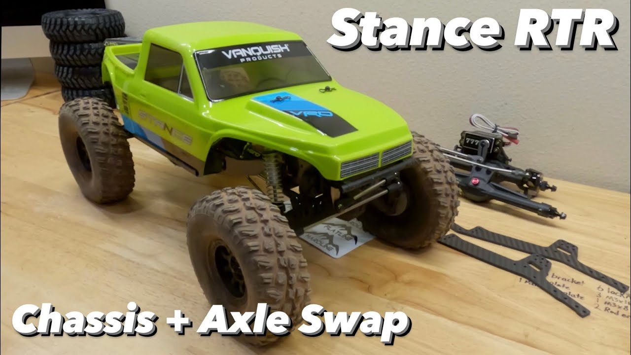 Vanquish VRD Build! Chassis and Axle Swap - Brazin Scale Hardline ...