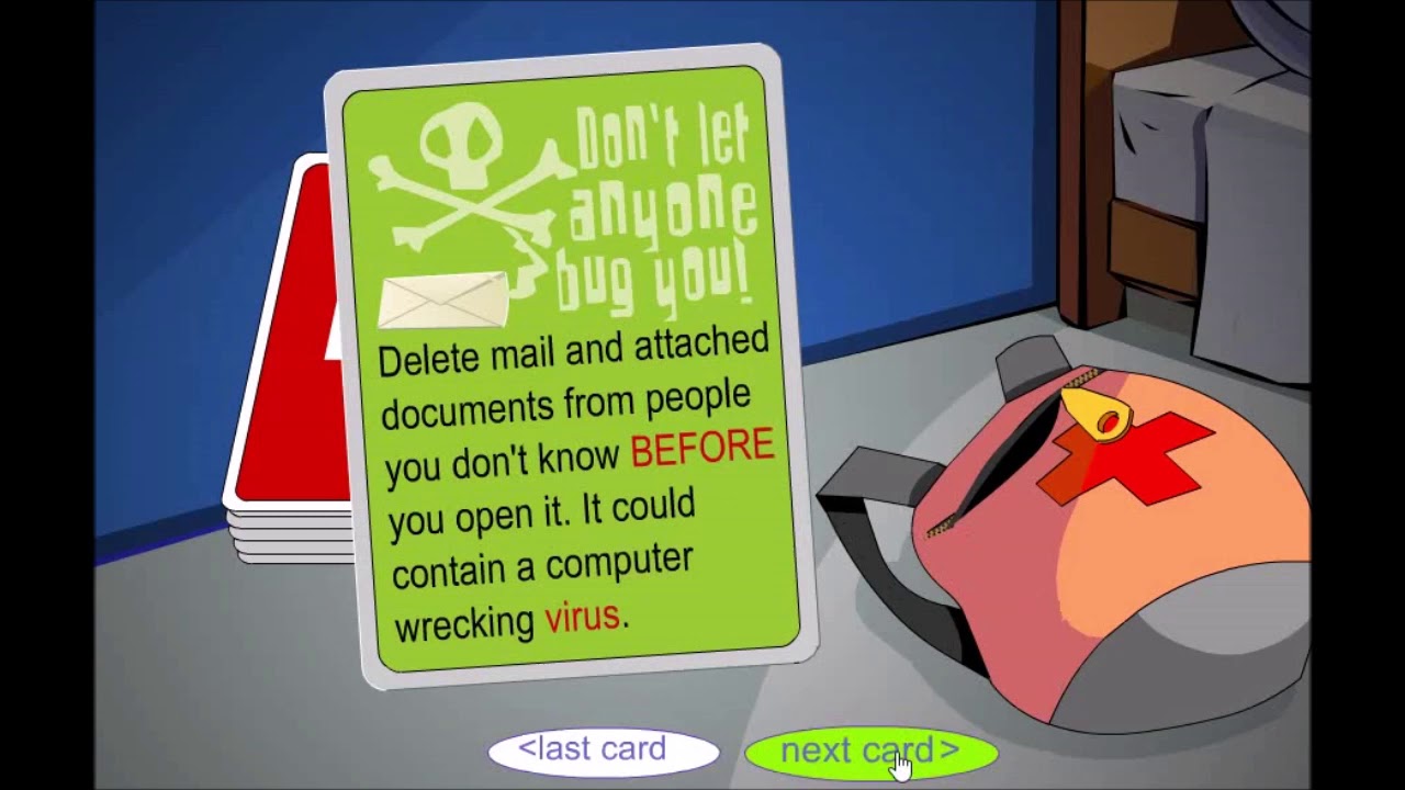 Doug's Online Safety Tips - Toon Disney Flash Activity - YouTube