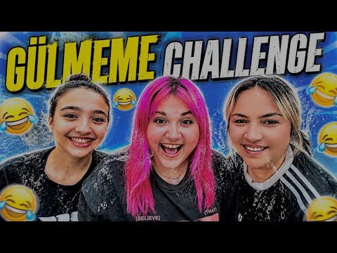 SU PÜSKÜRTMELİ GÜLMEME CHALLENGE !