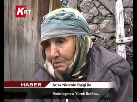 Azize Nine'nin Eşeği İle Vedalaşması Yürek Burktu