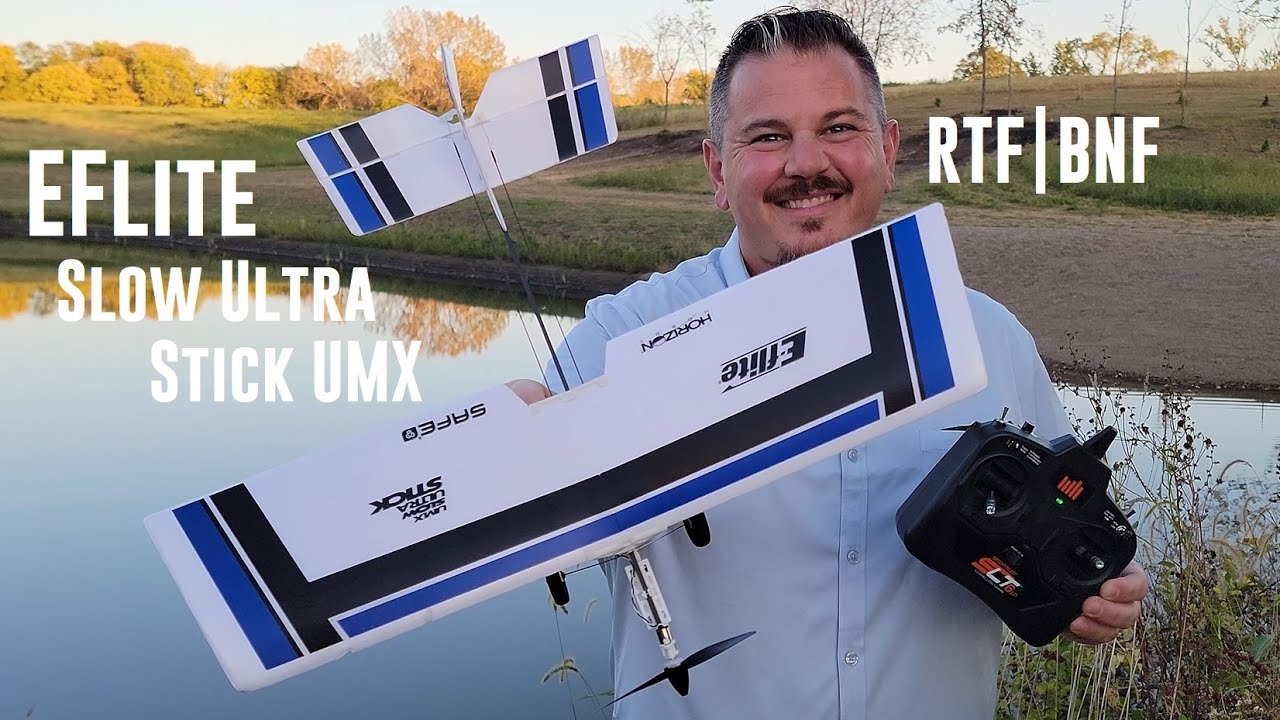 E-flite - Slow Ultra Stick aka SUS - UMX - Maiden Flights + Unbox ...