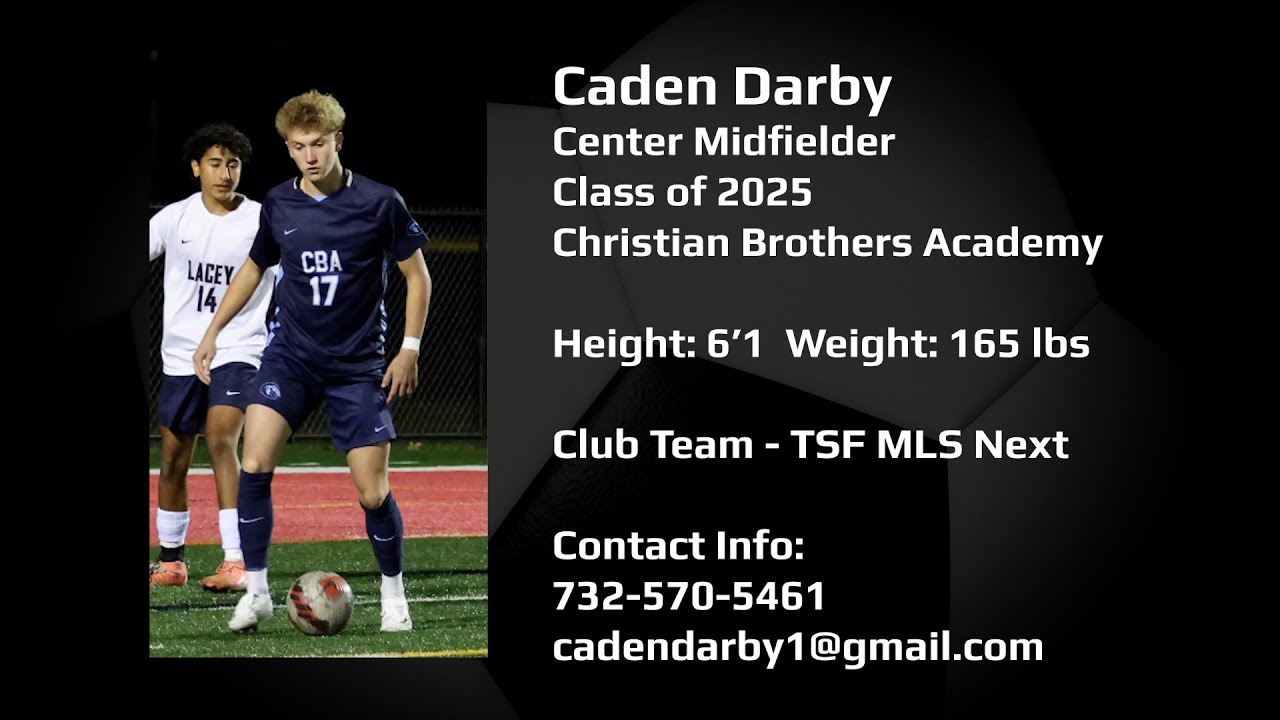 Caden Darby Soccer Highlight Film - YouTube