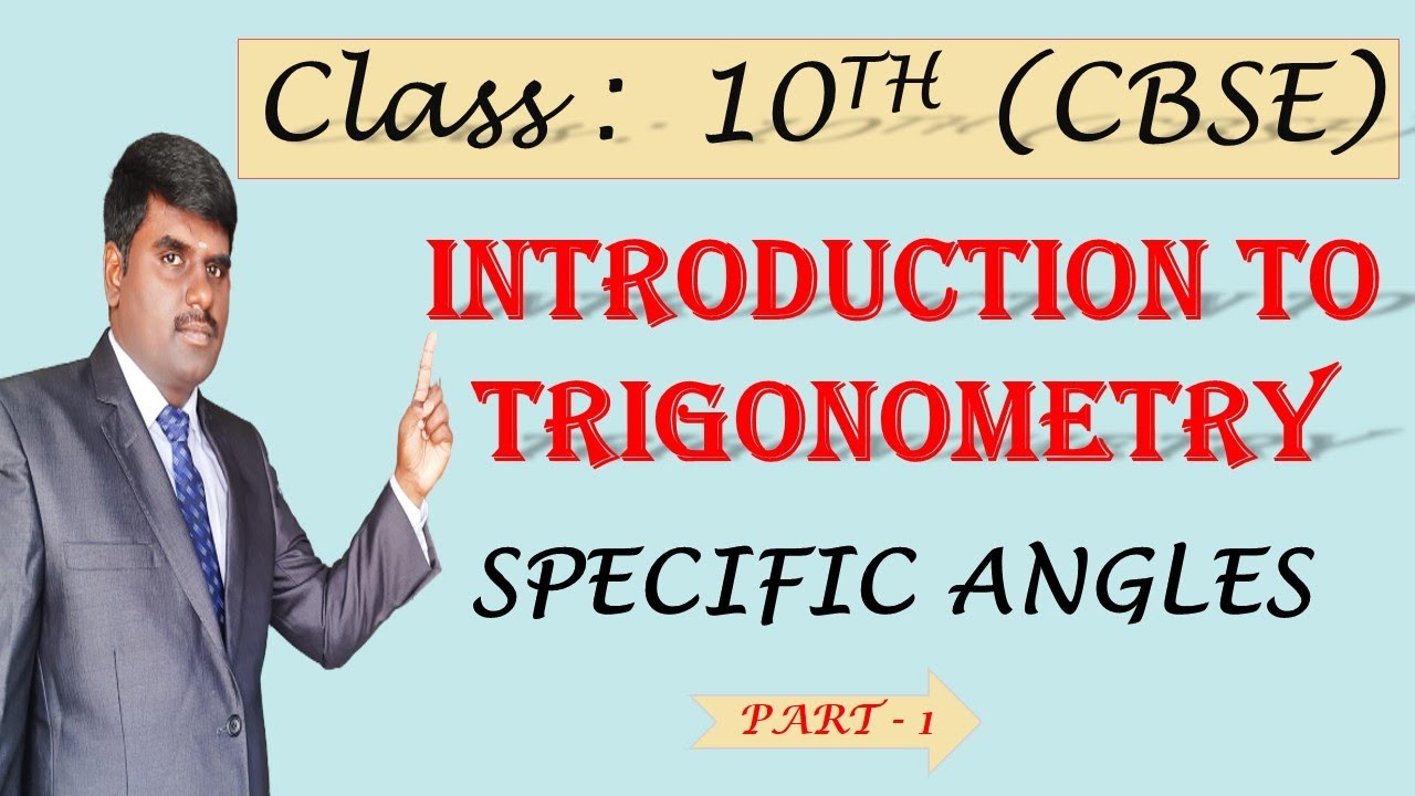 #Trigonometry | SPECIFIC ANGLES | INTRODUCTION TO TRIGONOMETRY | CLASS ...