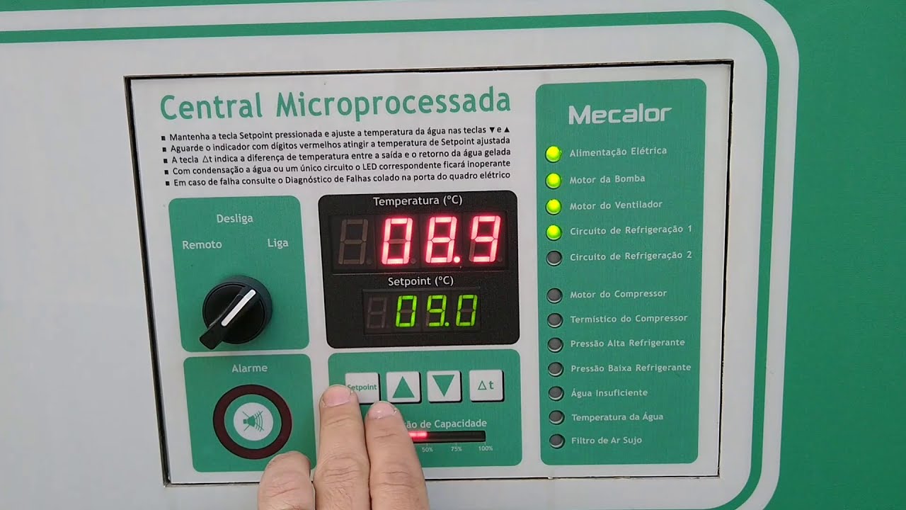 Mecalor, Veja Como Alterar o Setpoint. - YouTube