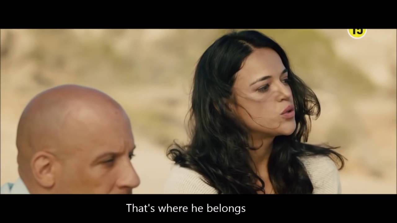 Furious 7 ending scenes in memorial of Paul Walker - YouTube