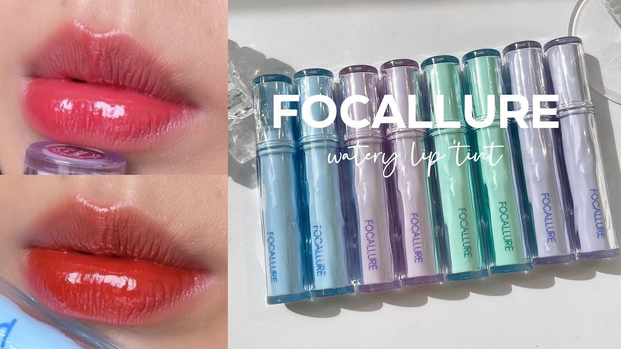 Giveaway + swatch & review | FOCALLURE Watery Lip Tint | Fung Chen ...