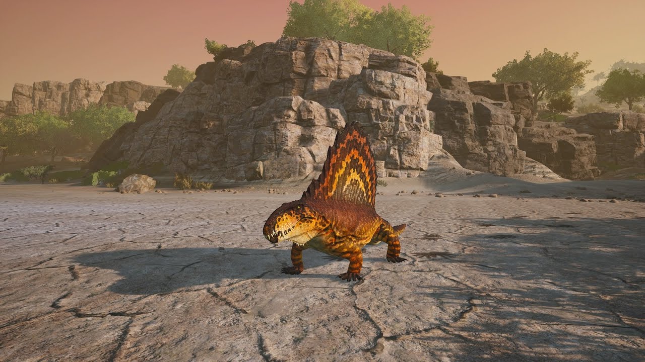 Path of Titans / Dimetrodon in Aktion - YouTube
