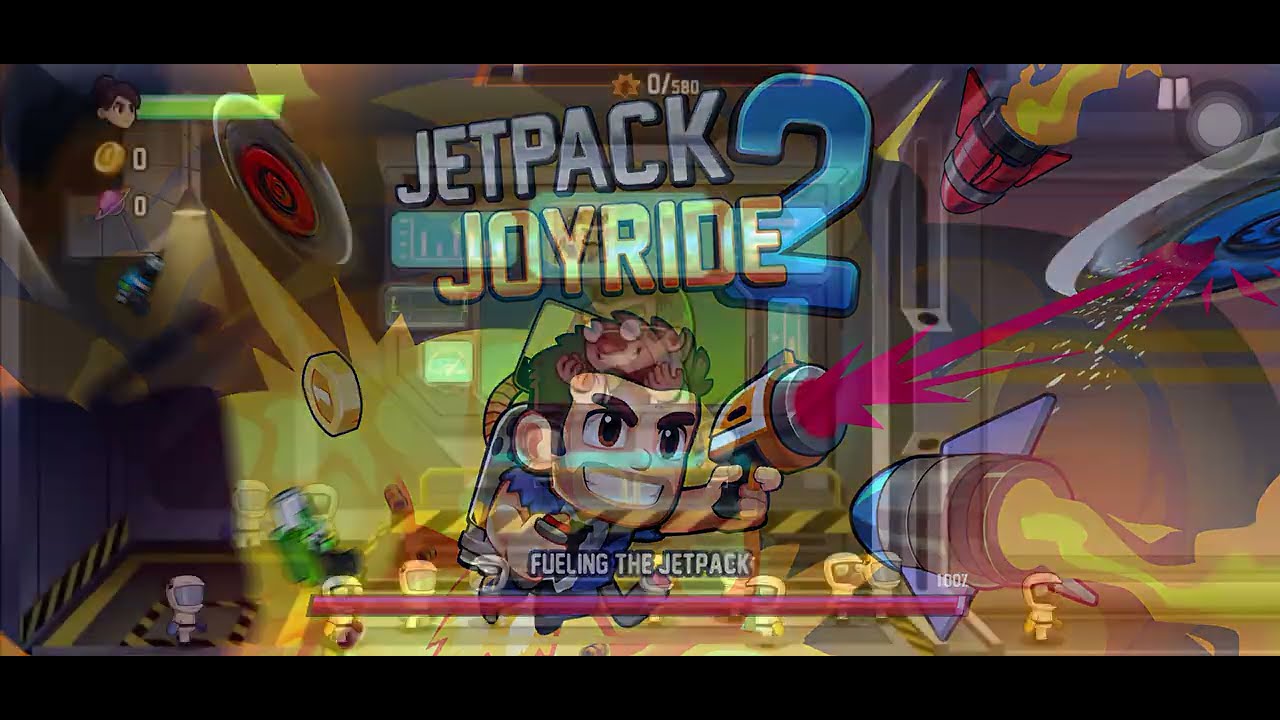Apple Arcade jetpack joyride gameplay on the iPhone 13 Pro - YouTube