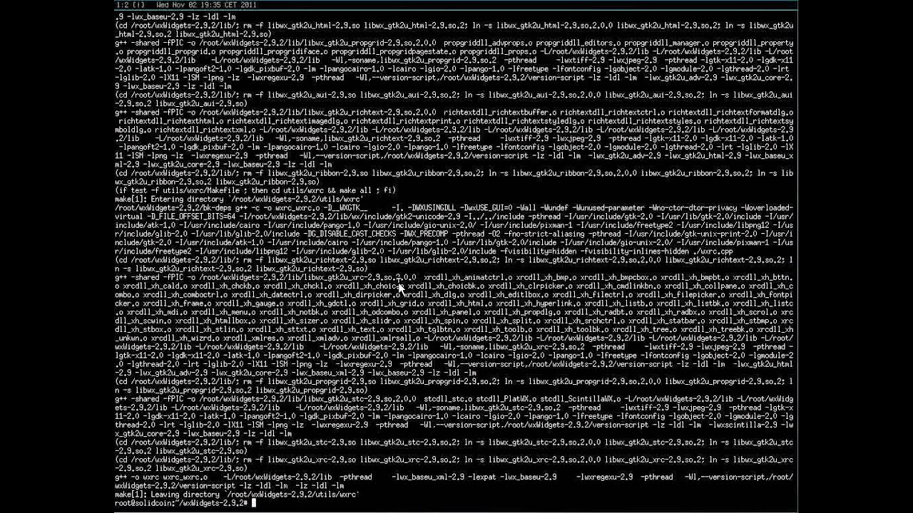 Building Solidcoin 2.01 From Source - YouTube