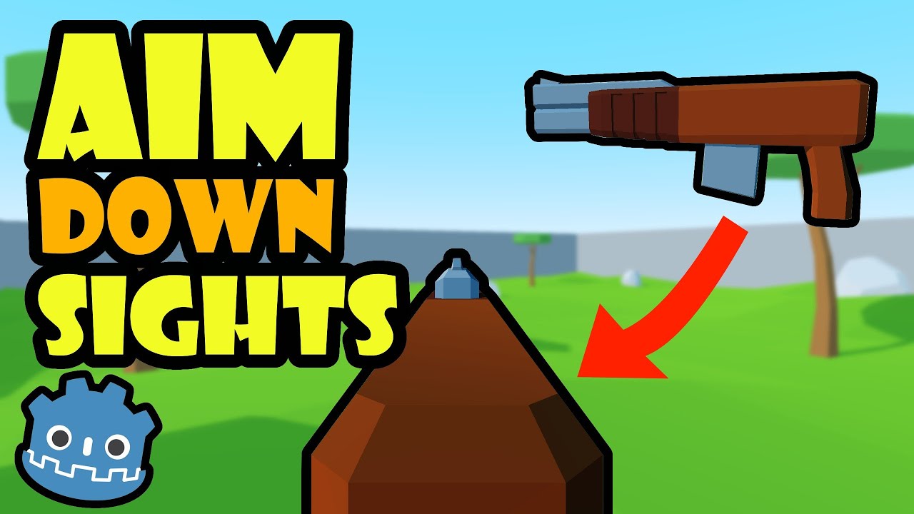 How To Aim Down Sights (ADS) In Godot - YouTube