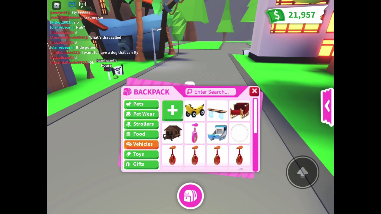 My Favorite Things In Adopt Me That I Own - YouTube