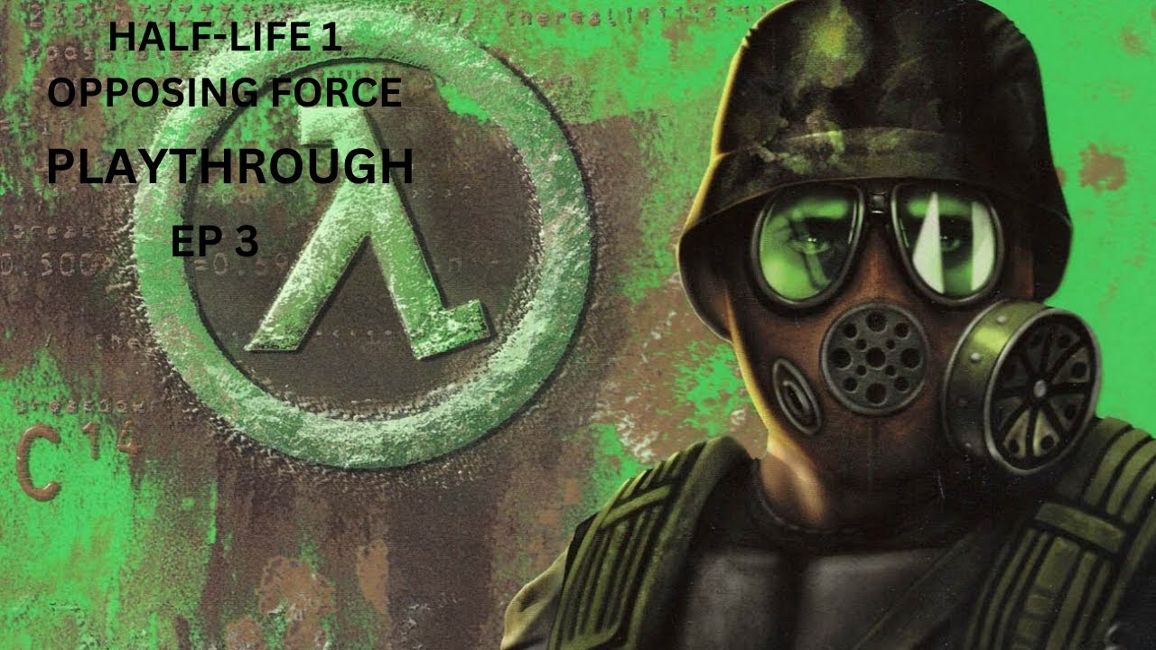 I found Gordon Freemen but he escape!! ||half life 1 Opposing Force ...
