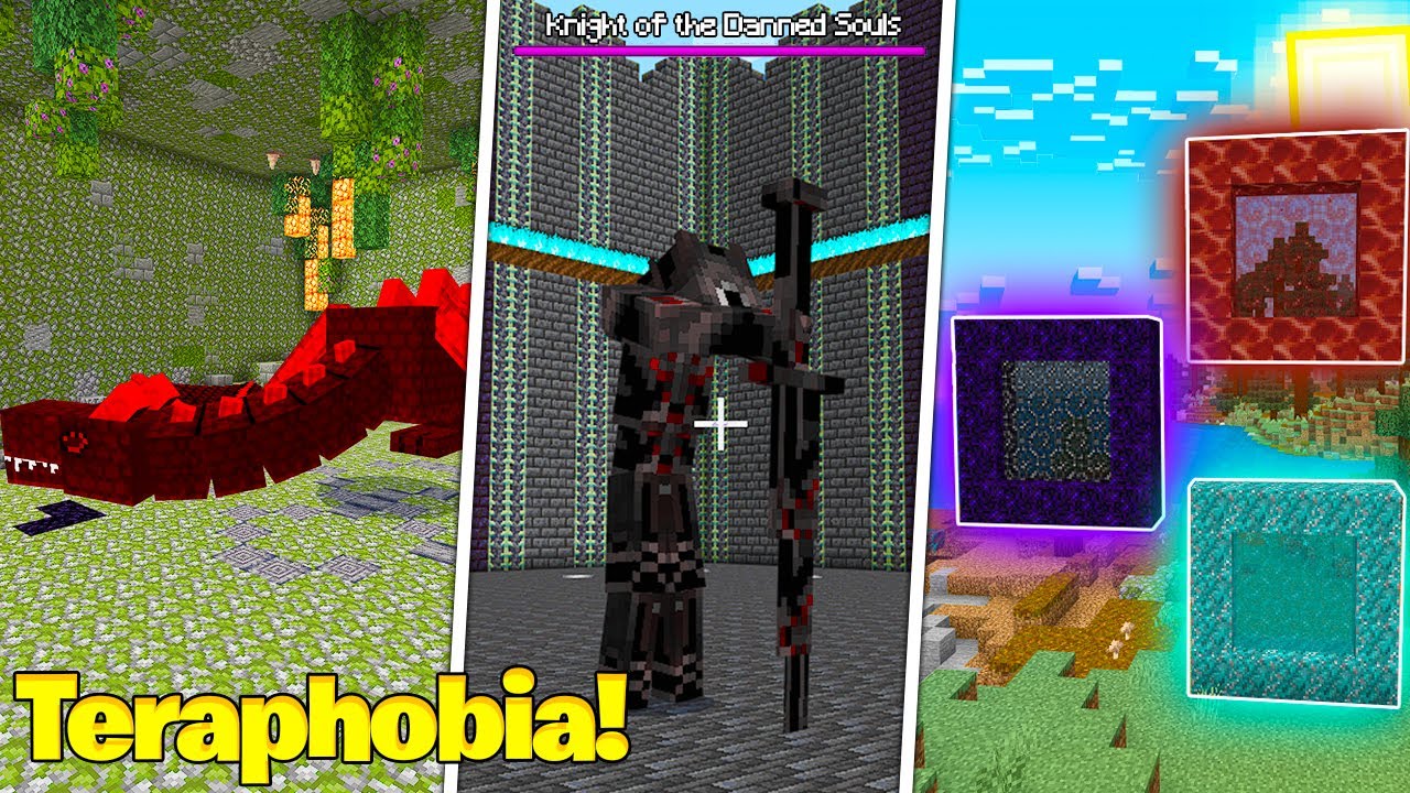 🔥Teraphobia Addon - NOVO BOSS E MUITAS NOVIDADES NESSE SUPER ADDON PARA ...
